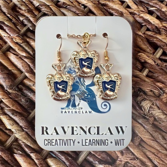 Handmade by Tracy | Jewelry | New Handmade Goldtone Ravenclaw Harry ...